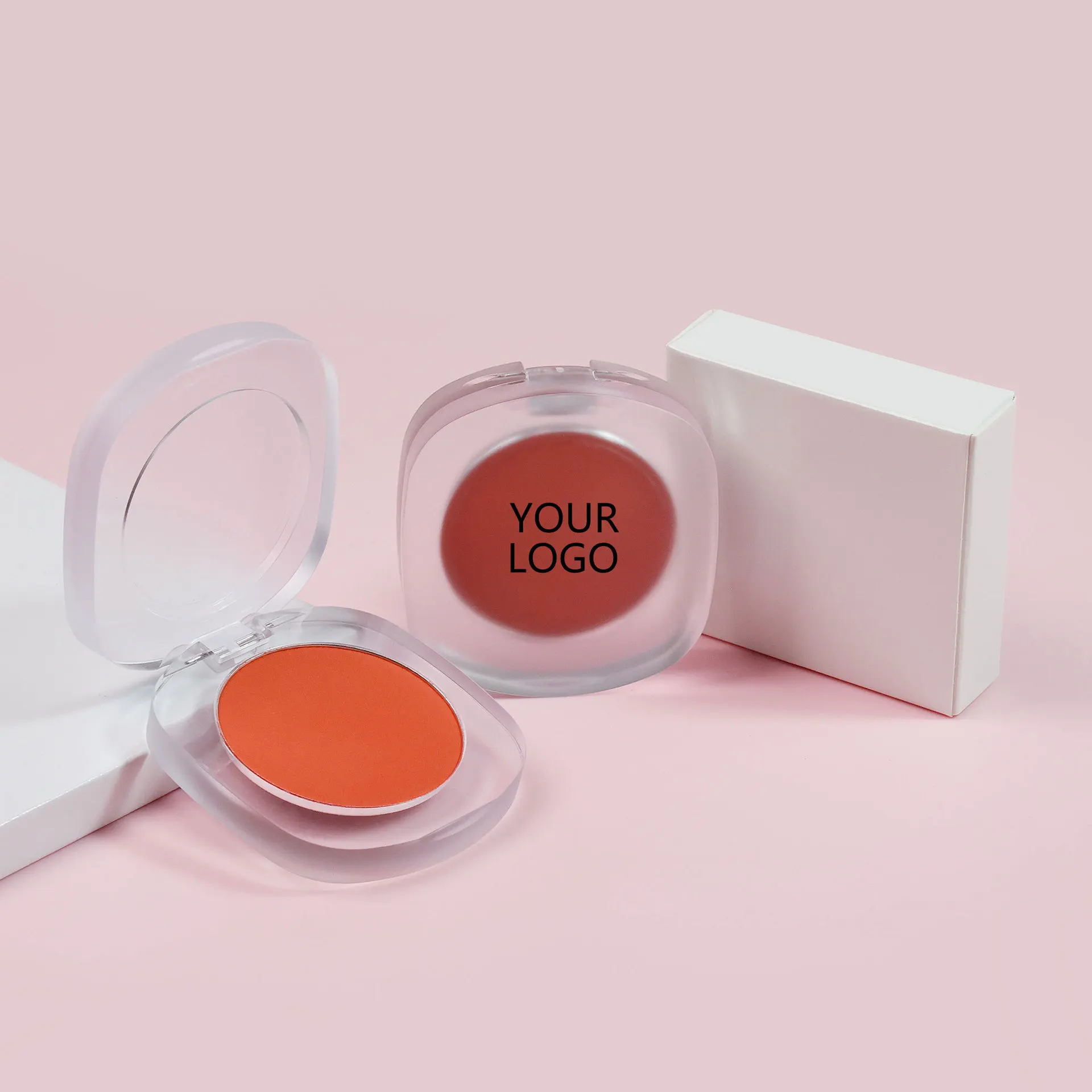 14 Single Color Velvet Powder Blush Cheek Makeup Seamless Effortless ...
