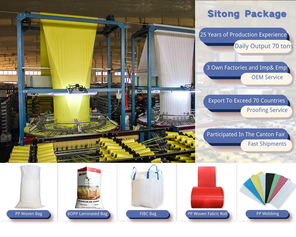 25kg 50kg 100kg Polypropylene Sacks - Durable & Recyclable