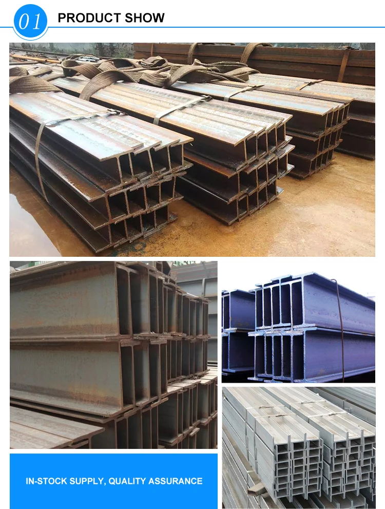I Beam Channel Angle H Beam Round Steel Supplier - Buy Mild Carbon H Beam,Q235b Q345b Ss400 H ...