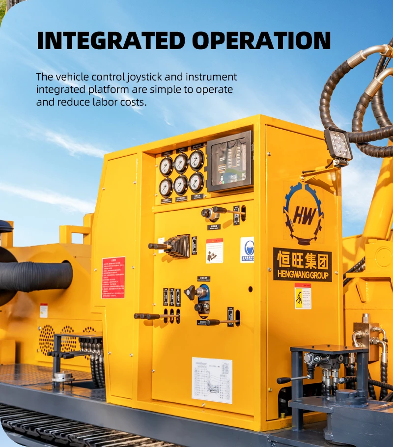 Drilling Depth 800m Water Well Drilling Rig Machine 140-350mm