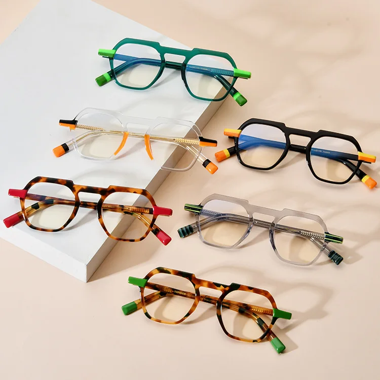 Customized Designer Vintage Spectacle Frames Eyeglasses Acetate New ...
