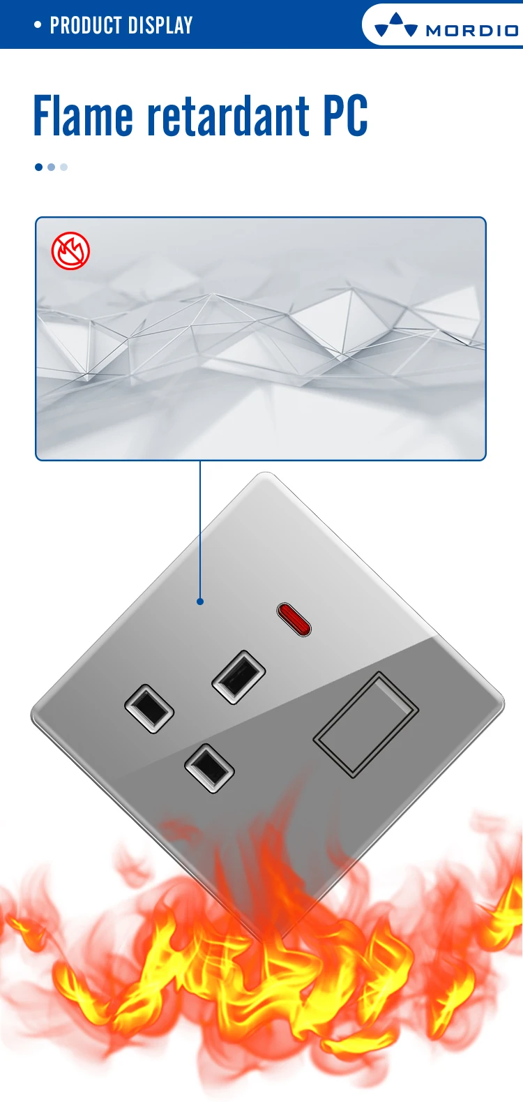 W6 Uk Acrylic Glass Panel Switch Sockets Ultrathin Wall Switch Wifi ...