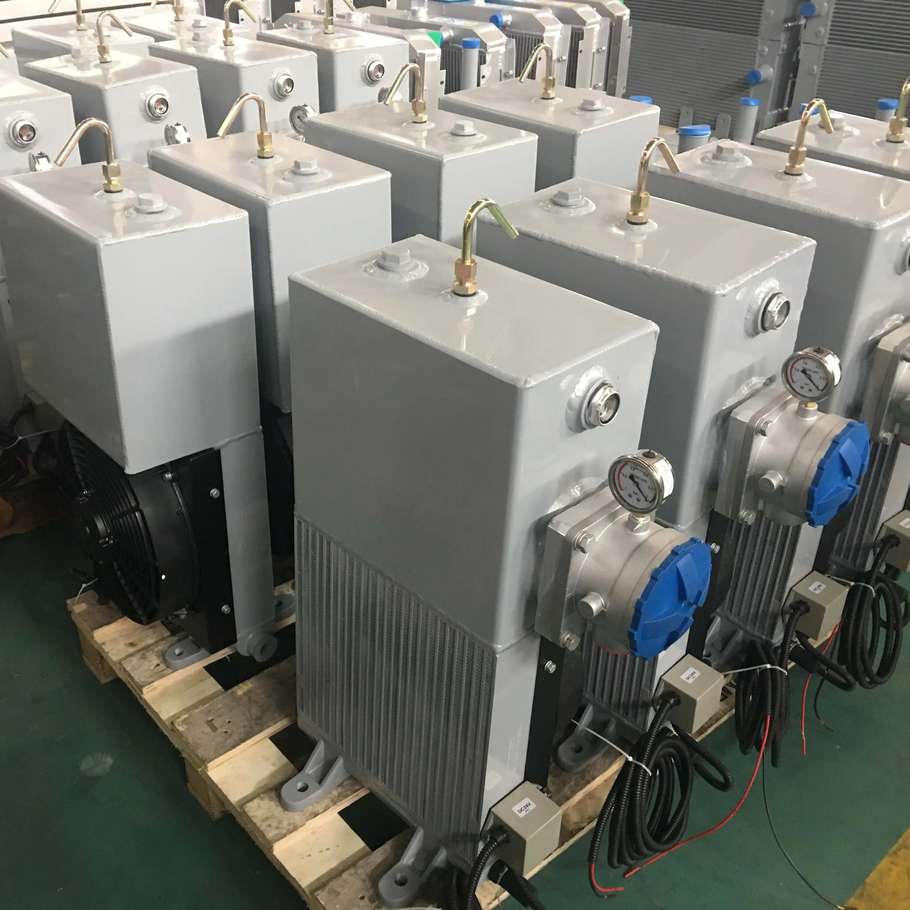 Aluminum Plate Bar Cooler Excavator Radiator Uh025 Hydraulic Oil Cooler ...