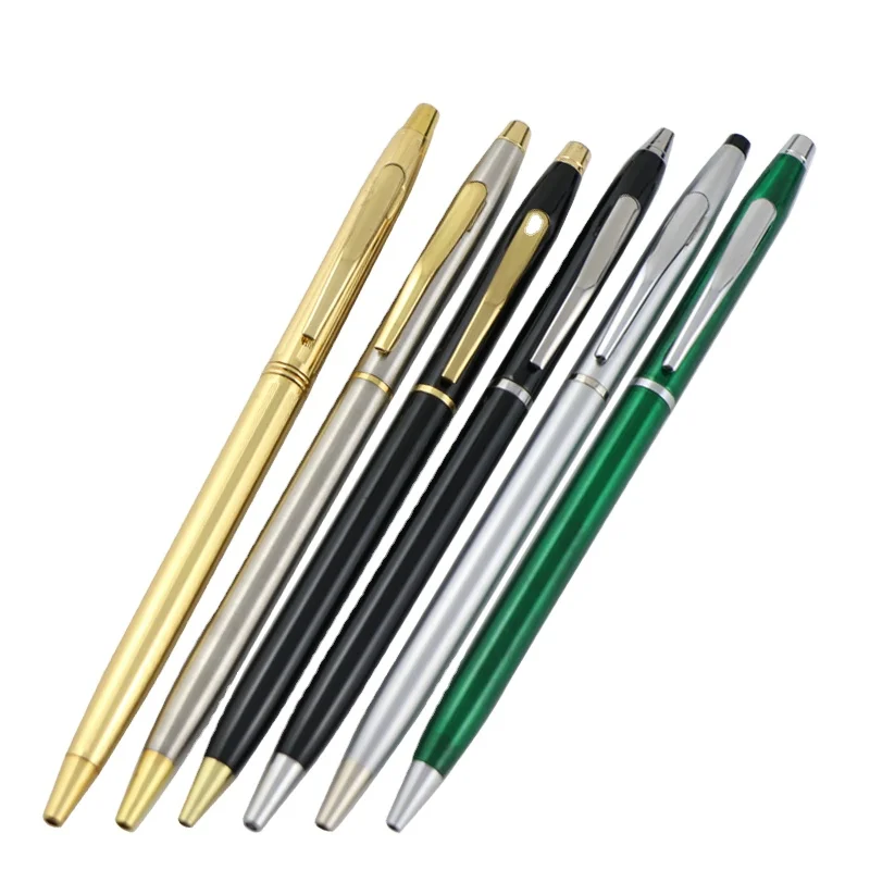Pen Factory Custom Cheap Intercontinental Hotels Pens Slim Metal Green ...