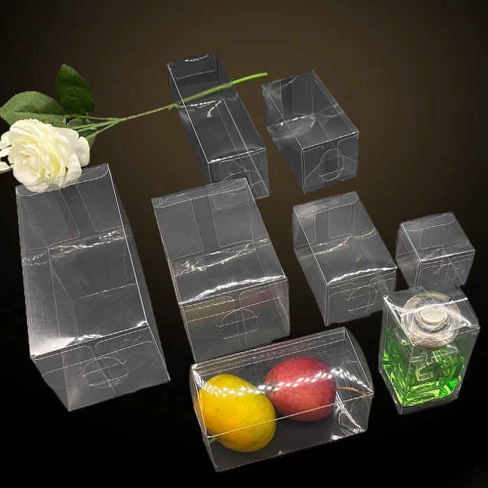 Clear PVC Packaging Boxes for Gift & Craft - Customizable ODM
