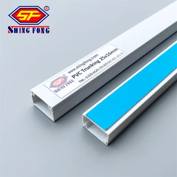 Electrical Pvc Cable Cover Network Trunking 15x10 Blue Adhesivo Pvc ...
