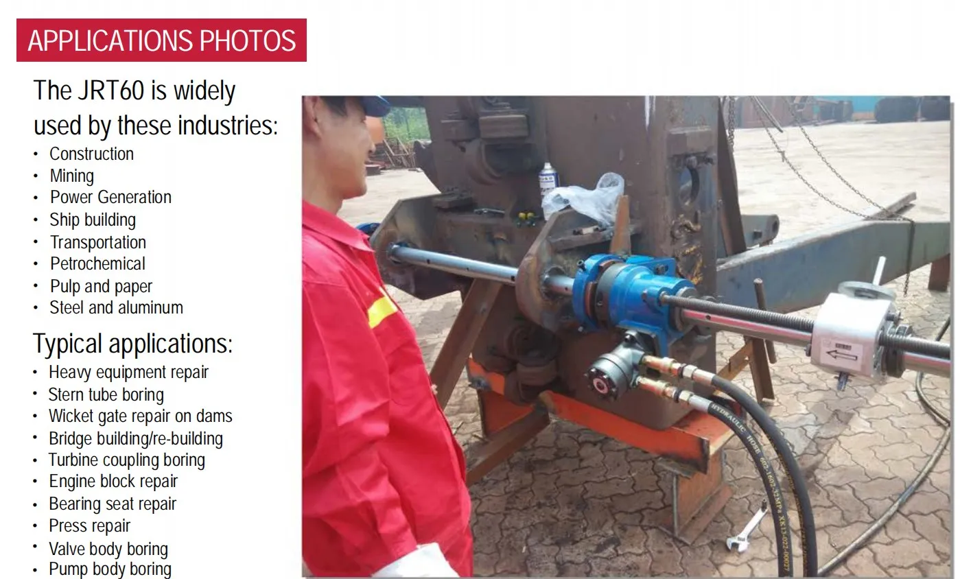 JRT60 Hydraulic Line Boring Machine - Precision & Efficiency
