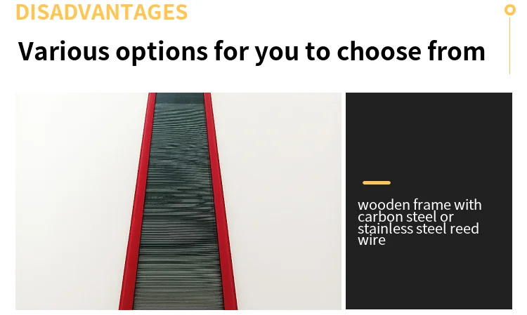 Needle Loom Front Back Steel Reeds Needle Loom Reeds Loom Reed Machine ...