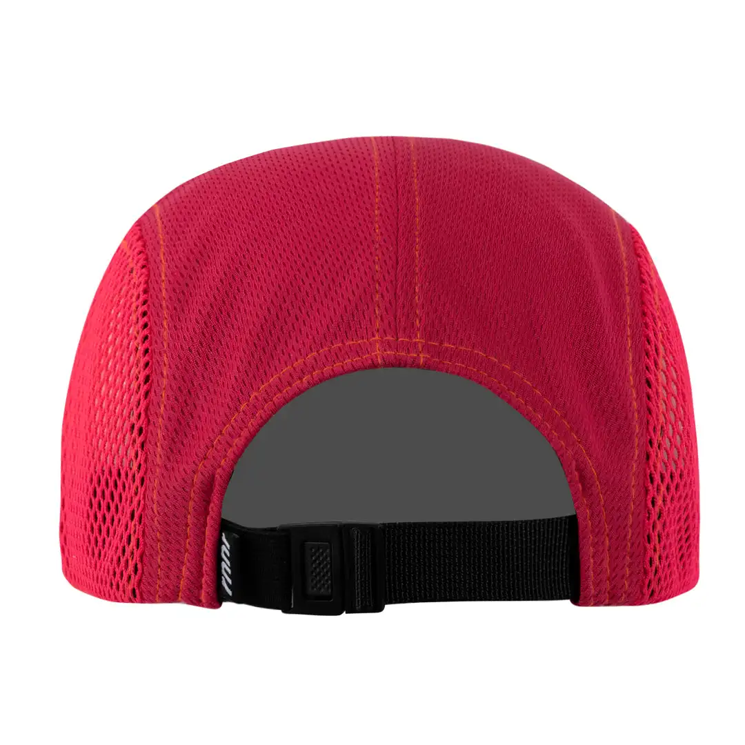 Custom 5 Panel Laser Cut Perforated Running Hat - Quick Drying