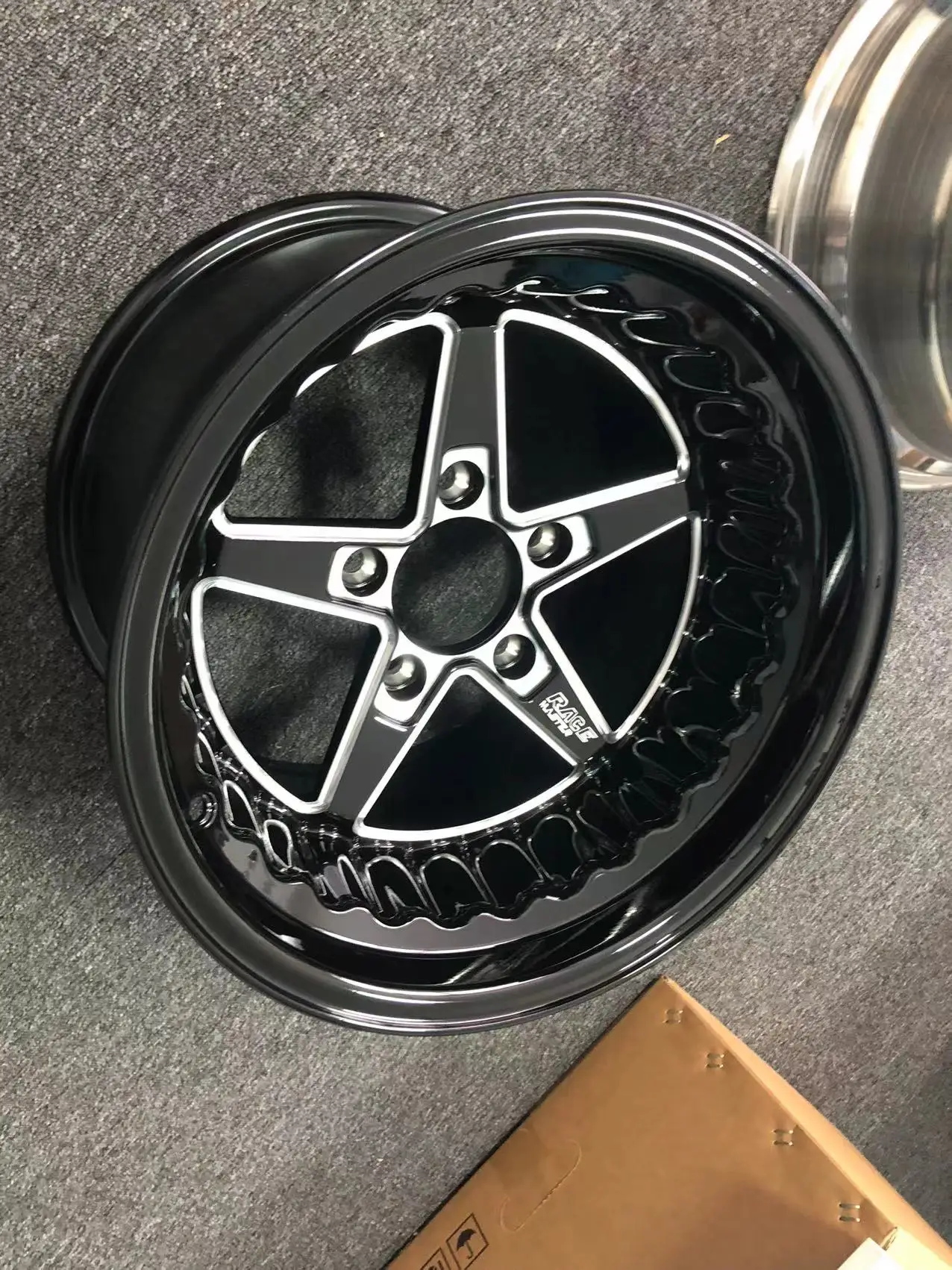 Drag Wheel 15X8 5X120.65 ET-6 - Race Master Autodrag Convo