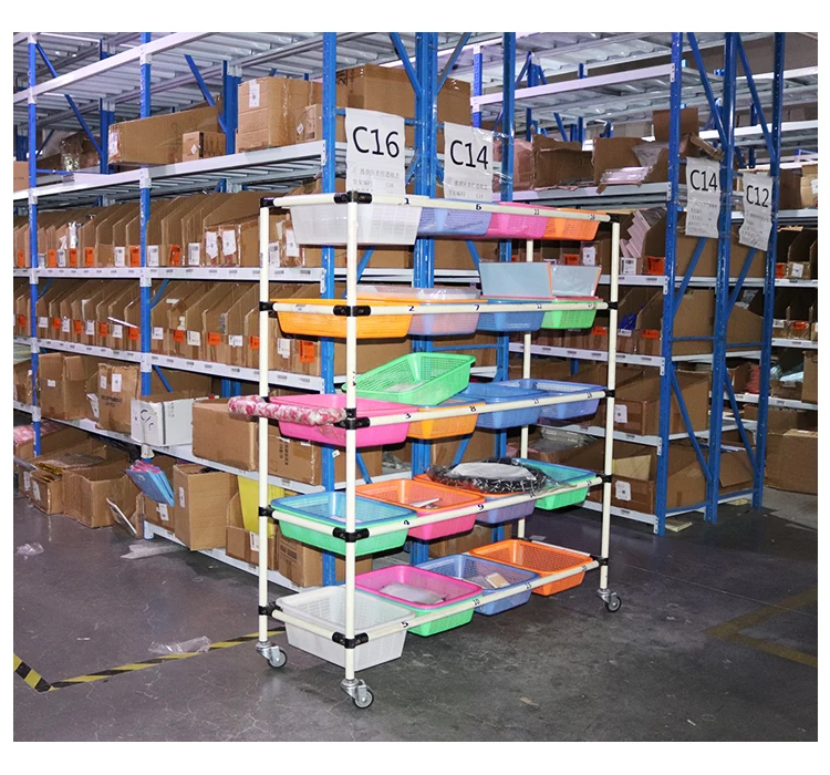 Warehouse Distribution Lorry Sorting TrolleyTurnover Trolley Pick up ...