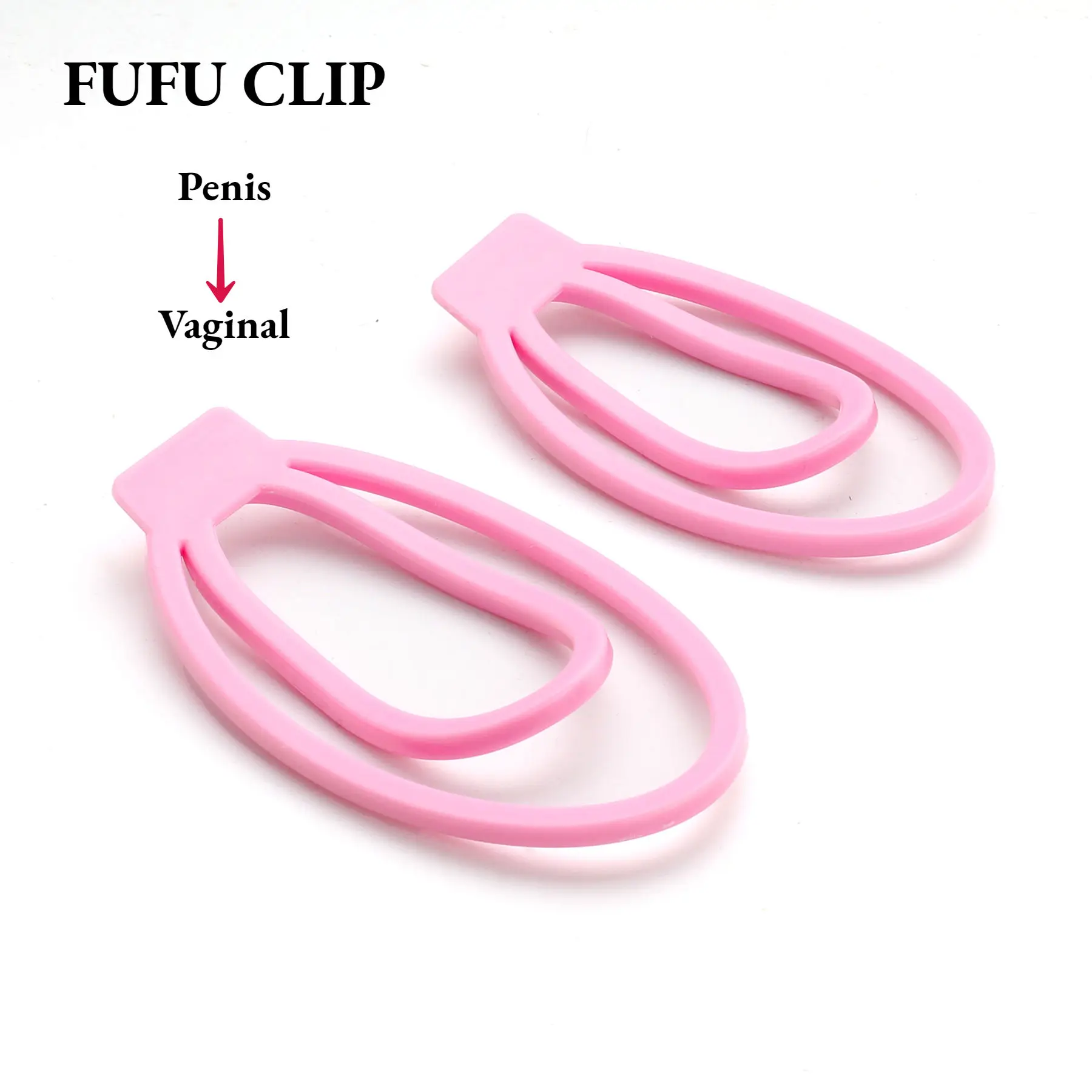 Panty Chastity With The Fufu Clip Male Penis Training Device Light Plastic Trainingsclip
