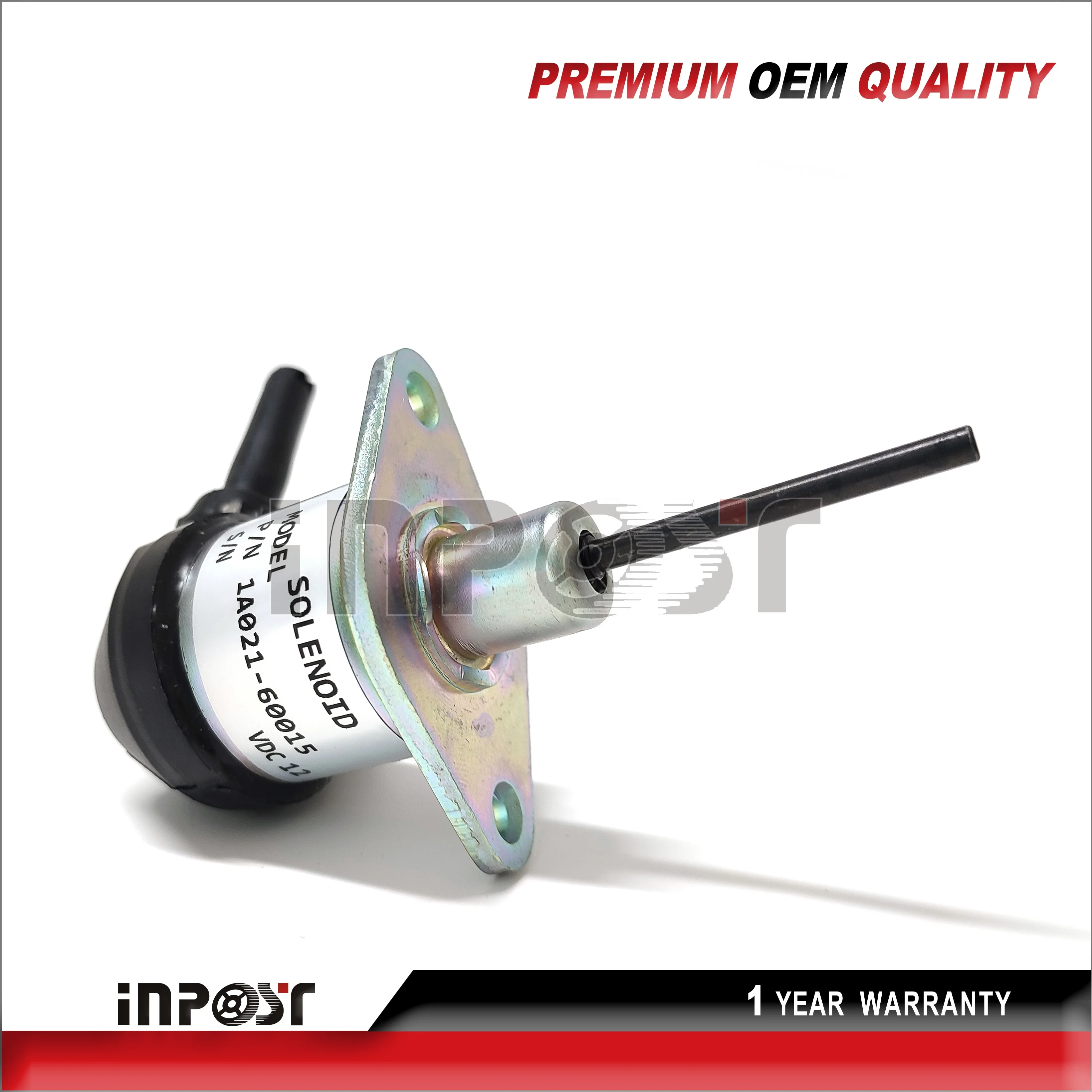 12V Engine Stop Solenoid 1A021-60010 1A021-60015 1A021-60013 1A021 ...