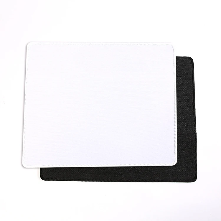 Cheap White Rectangular Sublimation Printed Blank Rubber Mouse Pad ...