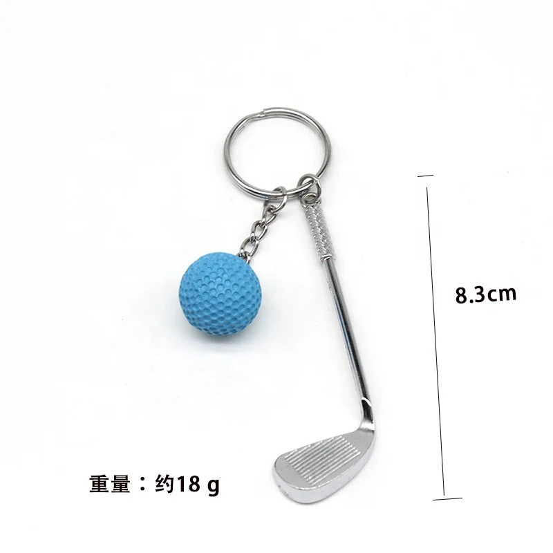 Metal Golf Keychain High Grade Sporting Goods Games Souvenir Ball ...