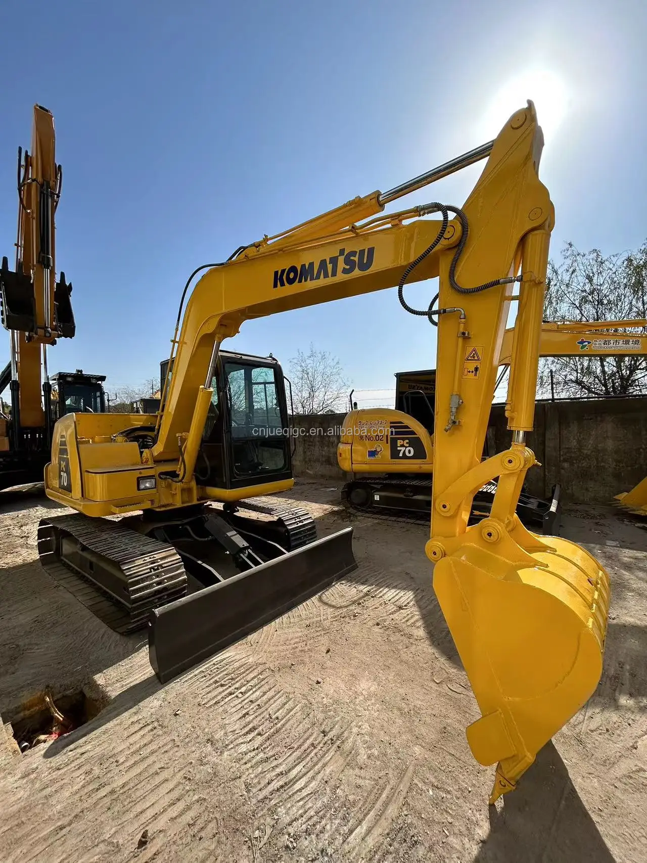 7 Ton Mini Crawler Excavator Komatsu Pc70 Japan Pc70 Pc70-8 Pc60-7 ...