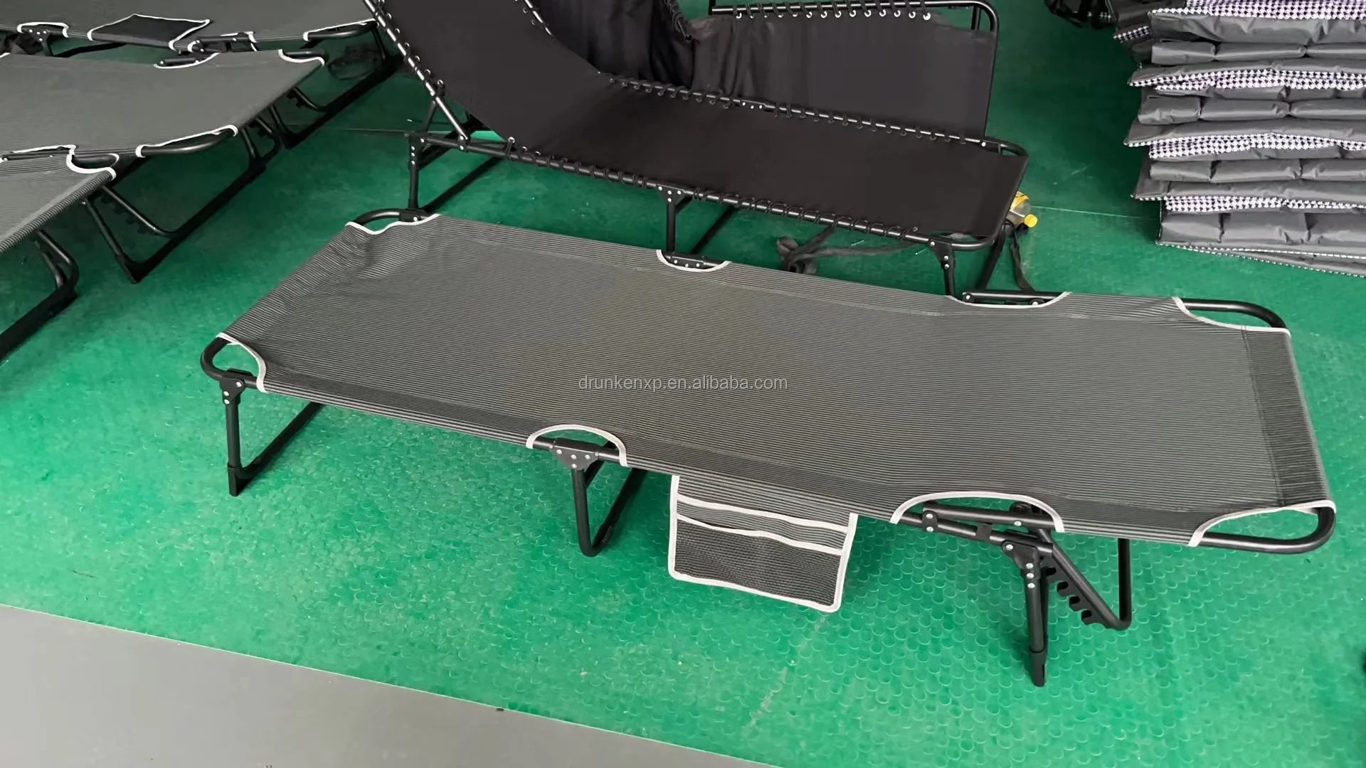 Drunkenxp Upgraded 1200d Oxford High Quality Fabric Camping Bed ...