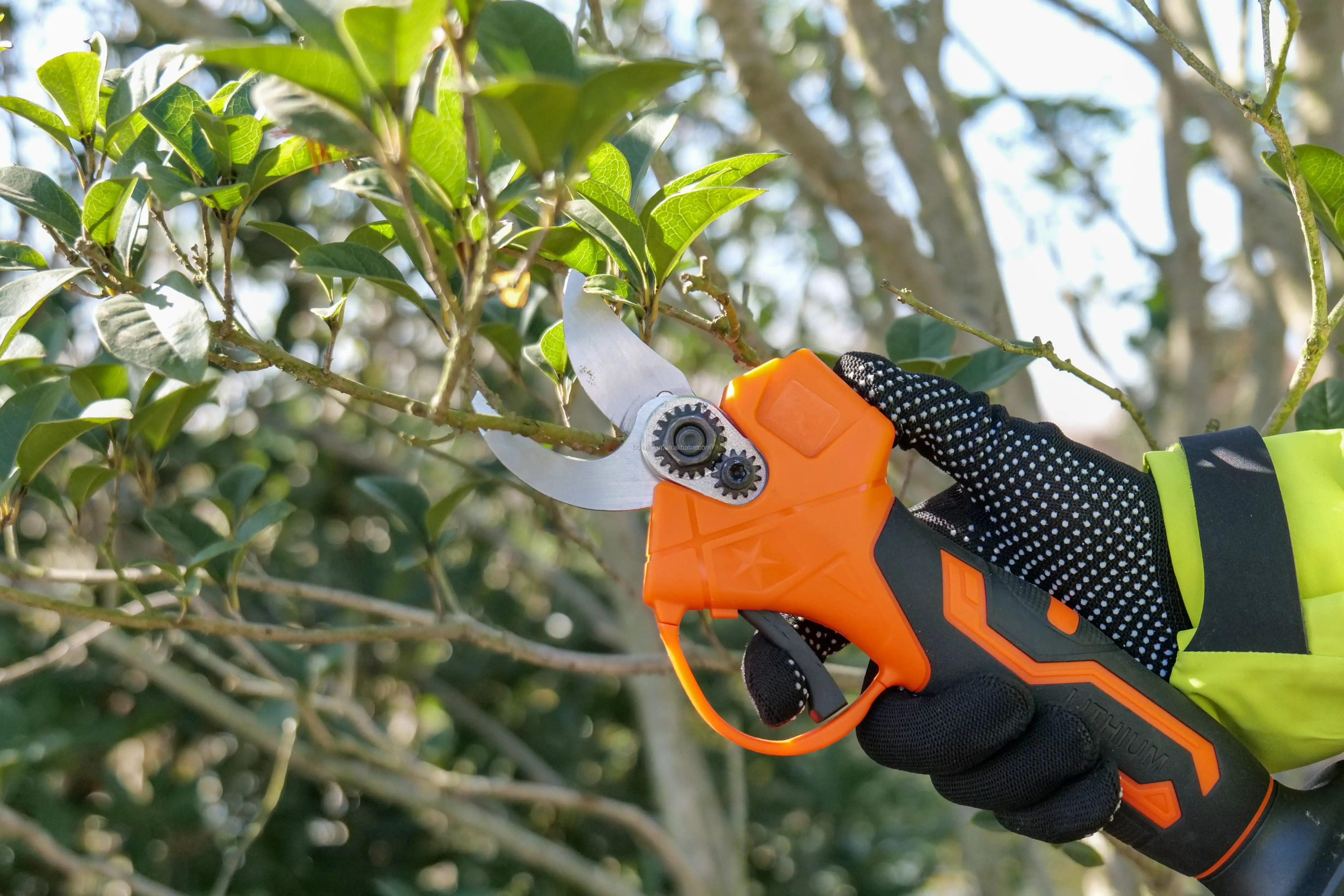 Customizable Electric DIY Garden Pruning Cutter Cordless Lithium Power ...