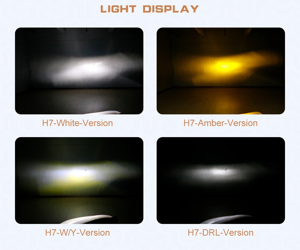 Smart Bluetooth Control LED Headlight Bulb 6000LM High Lumen Output ST1 H7| Alibaba.com