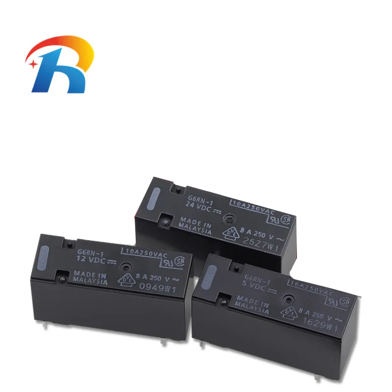 New Original 12v Relay G6rn-1-12vdc G6rn-1 8a 12vdc 5pins One Open One ...