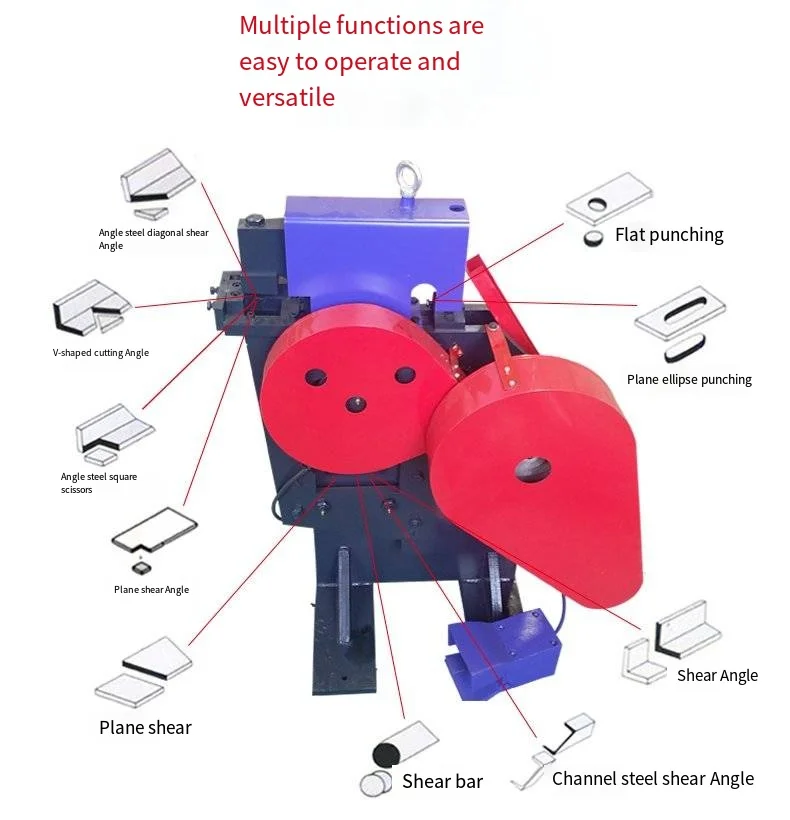 Punching And Shearing Machine Punching And Shearing Machine Small Angle ...