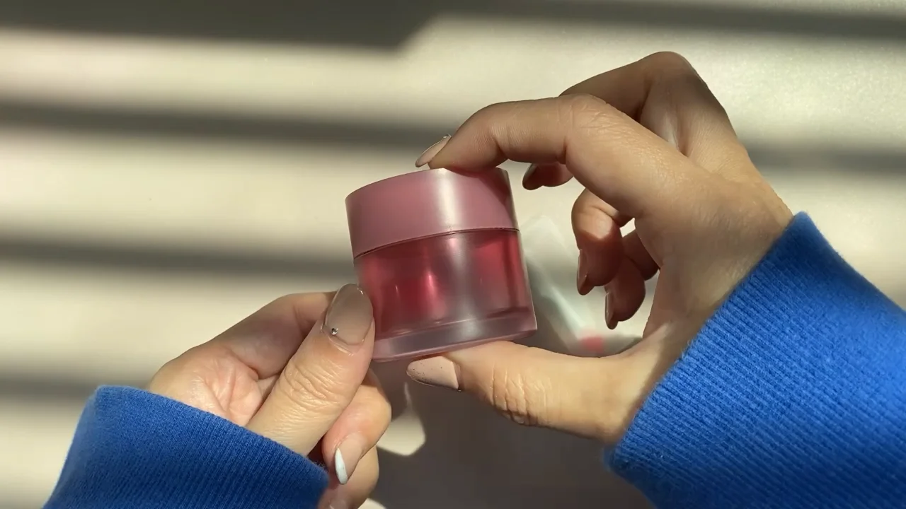 Free Sample 25ml Plastic Empty Lip Mask Container 25g Sugar Scrub ...