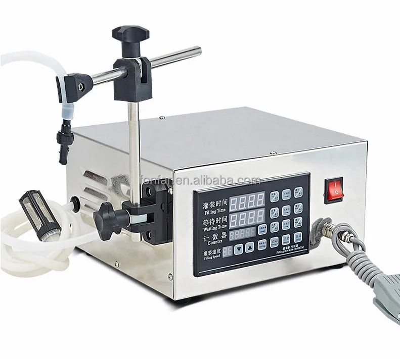 New Arrival Tabletop Semi Automatic Small Bottle Filling Machine For ...