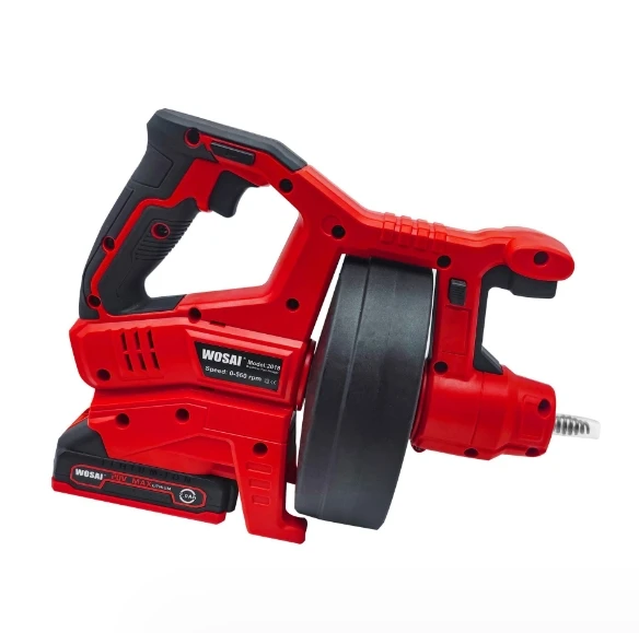 20V Cordless Brushless Rechargeable Battery Toilet Kitchen Pipe ...