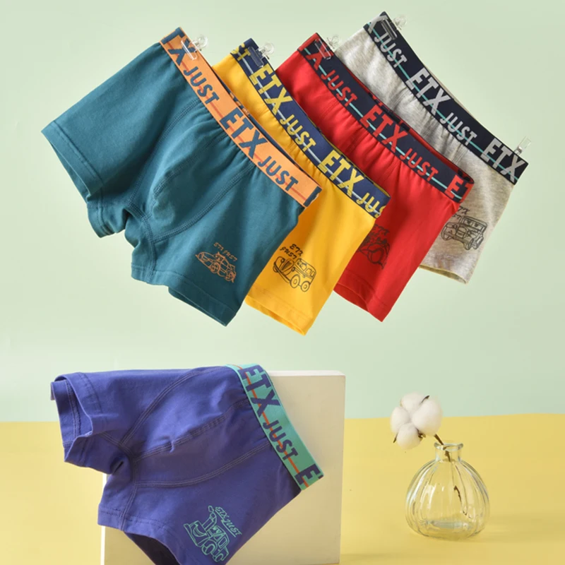 Cotton kids underwear children's briefs customize kids panties boys ...