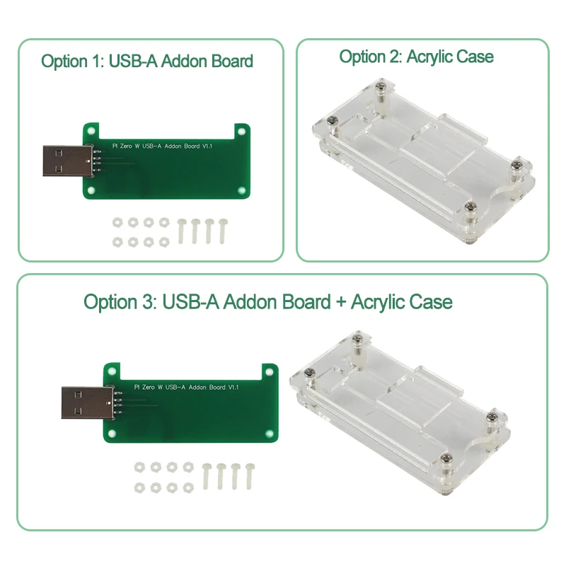 Raspberry Pi Zero Usb Addon Expansion Board Usb Add On Extension Board ...