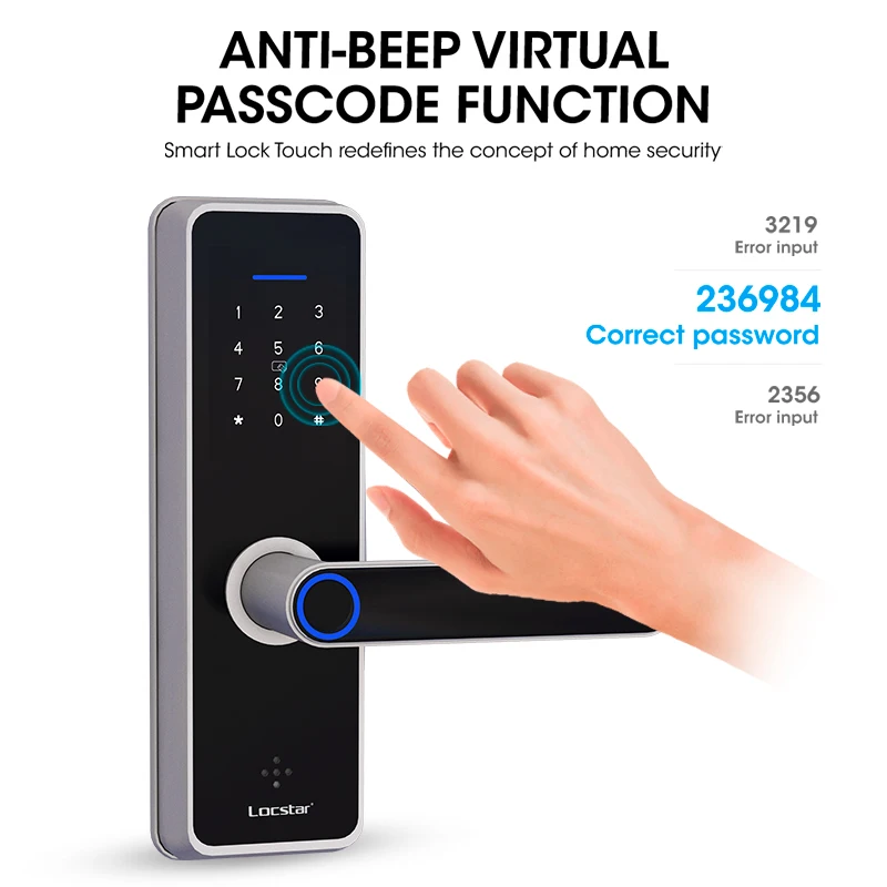 Alibaba.com: Locstar ZWave Smart Lock with fingerprint and wireless ...