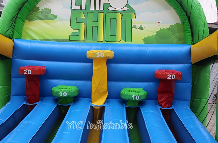 Commercial Outdoor Unisex Inflatable Chip Shot Game Giant Interactive ...