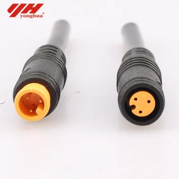 M7 Waterproof Connectors 3 Pins Low Power Connector Cable For ...