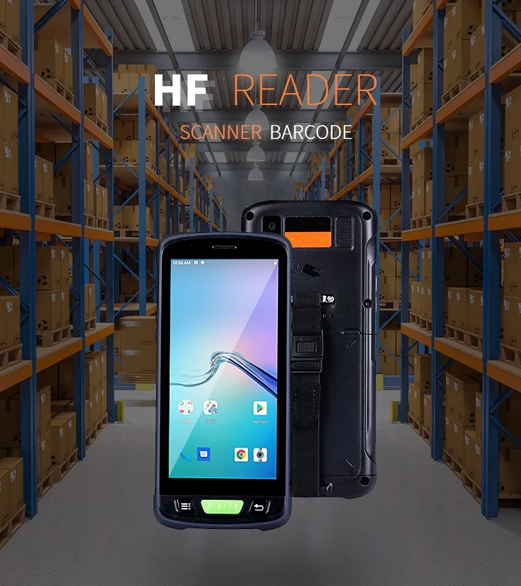 Android 11 Nfc Uhf Rfid Pda Scanner 1d 2d Android Pda Rfid Reader For Warehouse Inventory