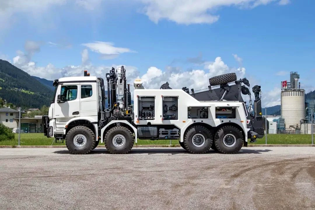 Mercedess Benzz Arocs 4151 Ak 8x8 Lorry-mounted Crane Truck Wrecker ...