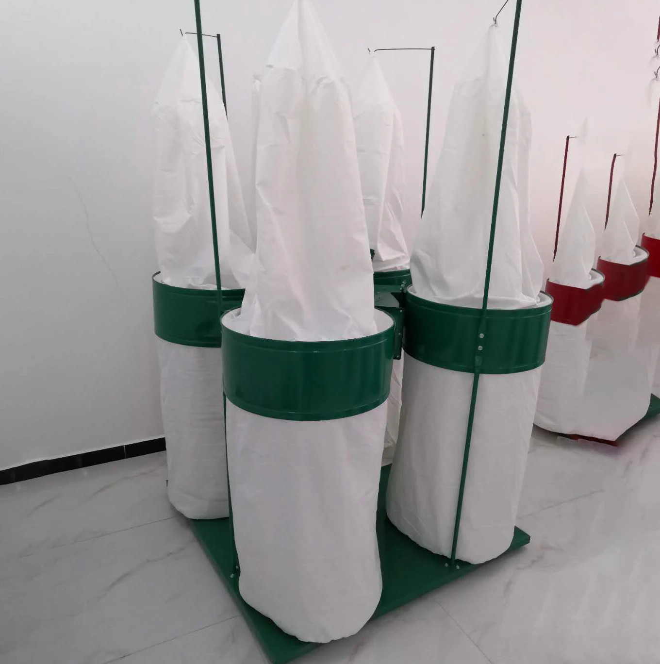 3KW Double Barrel Dust Collector - Efficient & Durable