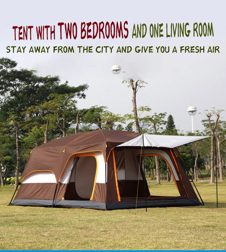 305*430cm Camping Tents - Luxury & Waterproof Outdoor Privacy
