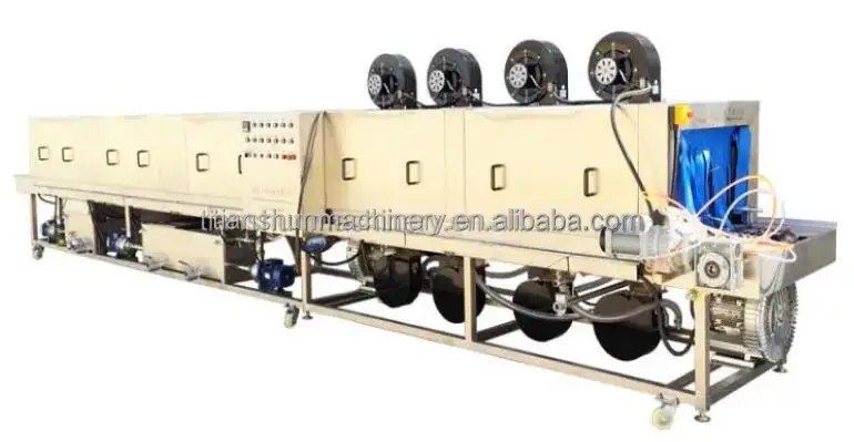 300pcs Continuous Plastic Crate Pallet Basket Box Chicken Cage Egg Tray ...