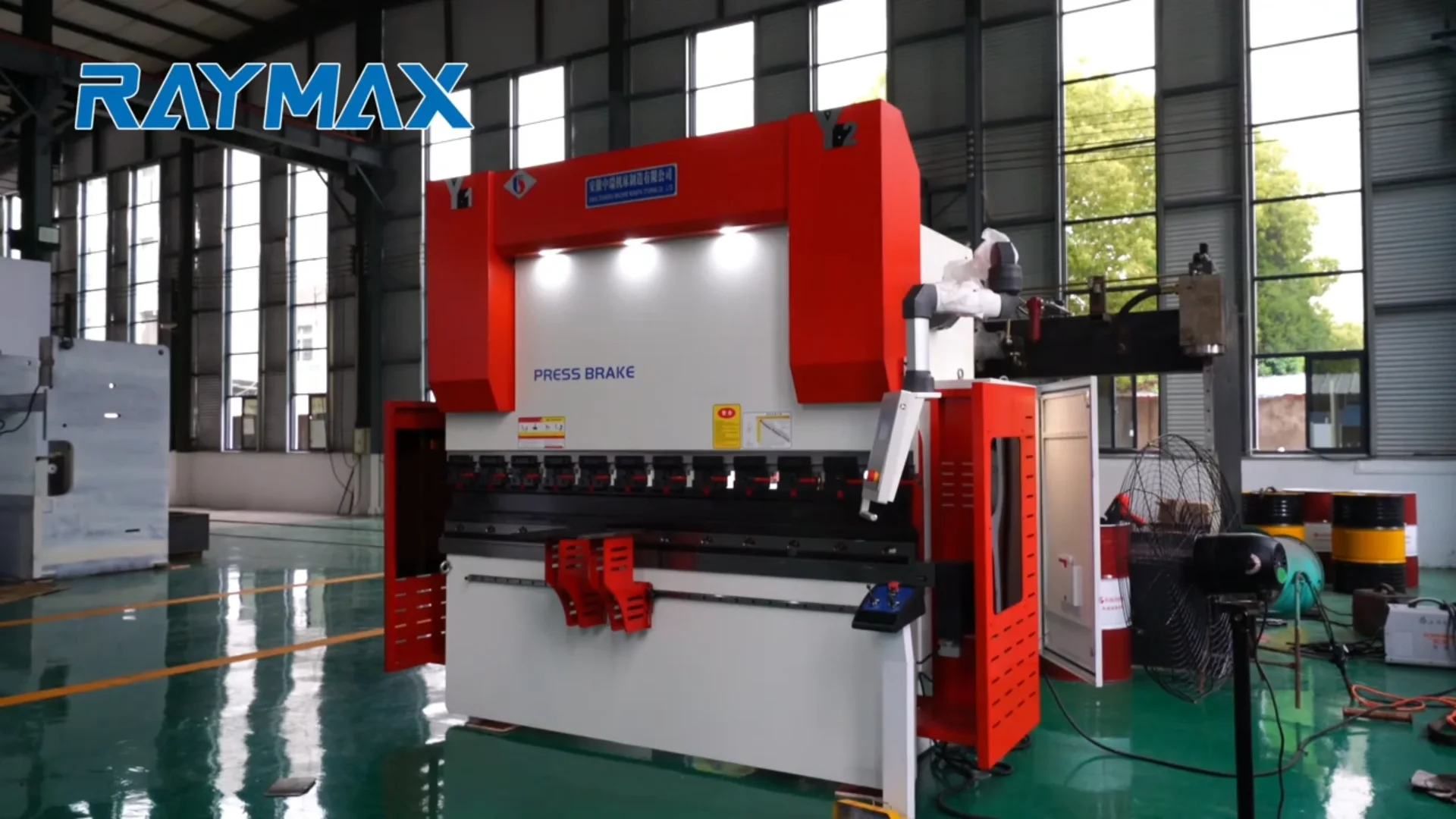 Wc67k 100t4000 200t Cnc Aluminum Sheet Metal Bending Machine Hydraulic Press Brake With Ct8 ...
