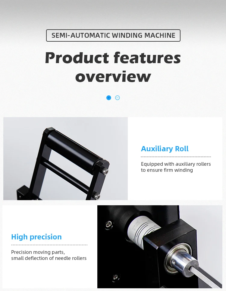 Lithium Ion Battery Electrode and Separator Winder