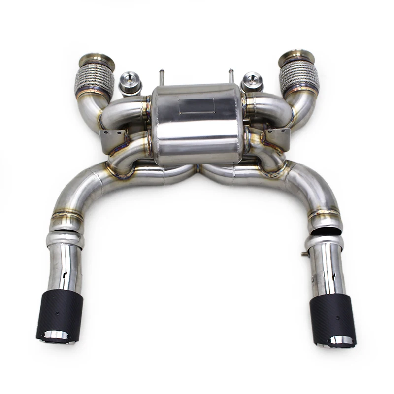 COC Valvetronic Exhaust Pipes For Mclaren 720S 4.0 2017-2019 Stainless ...