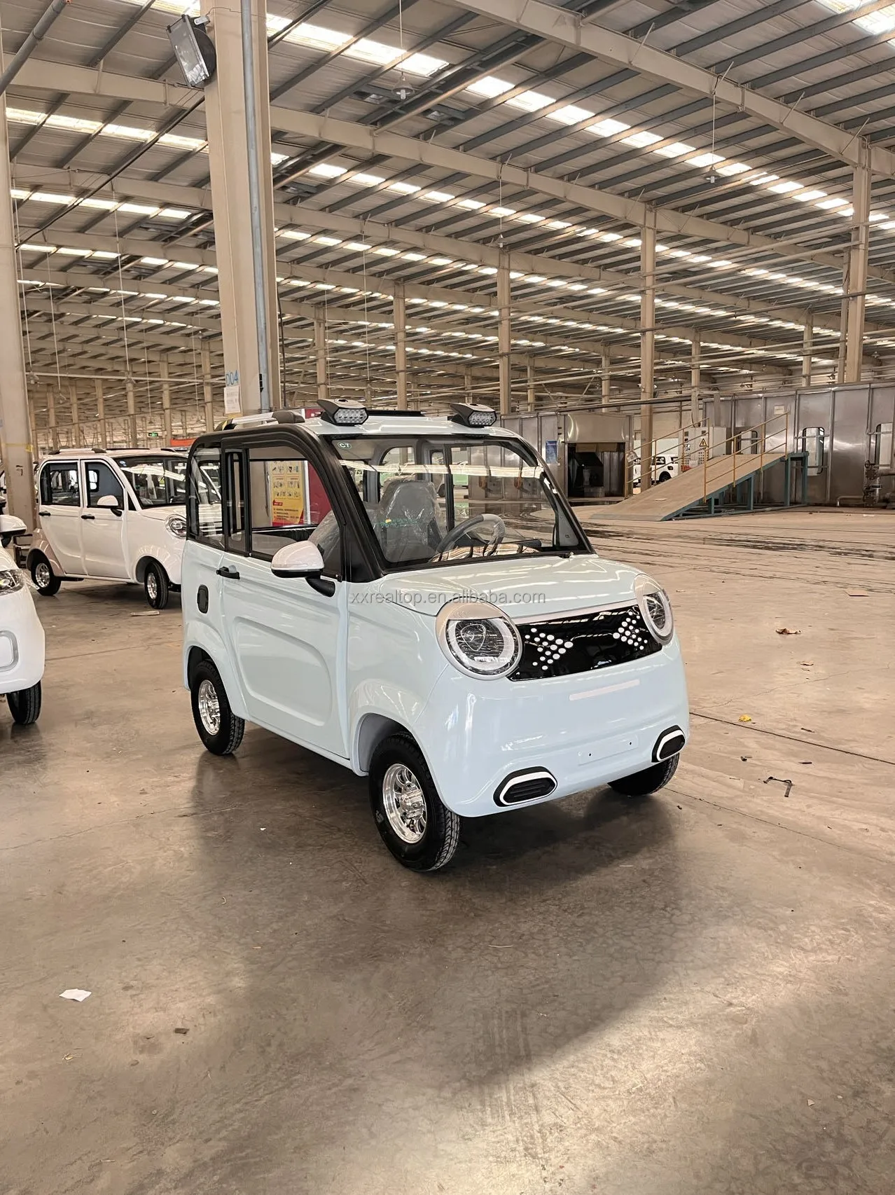4 Seats Smart Charging Mini Vehicle Used Auto Electric Low Speed ...