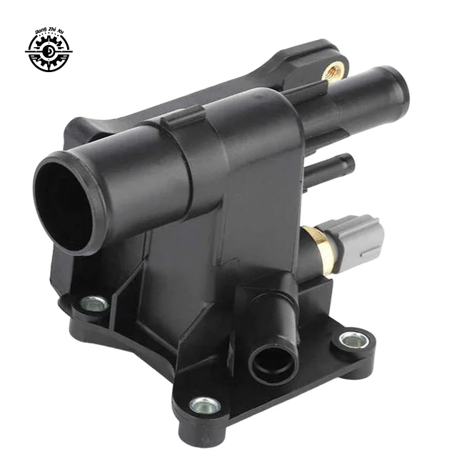 Aluminum Plastic Water Outlet Flange Engine Coolant Thermostat Housing ...