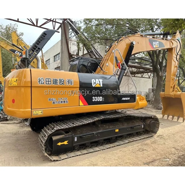 Used Construction Caterpillar 330d Earth Moving Excavator Machine Cat ...