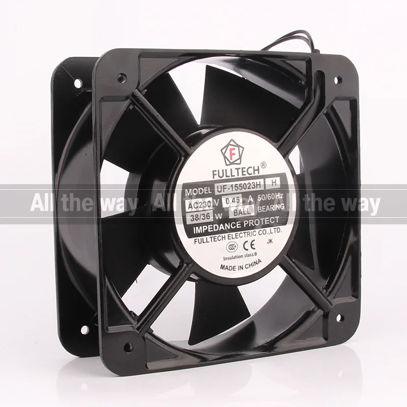 New FULLTECH 220V 240V AC230V 0.45A 38/36W DC EC 15CM 150x150x50mm ...