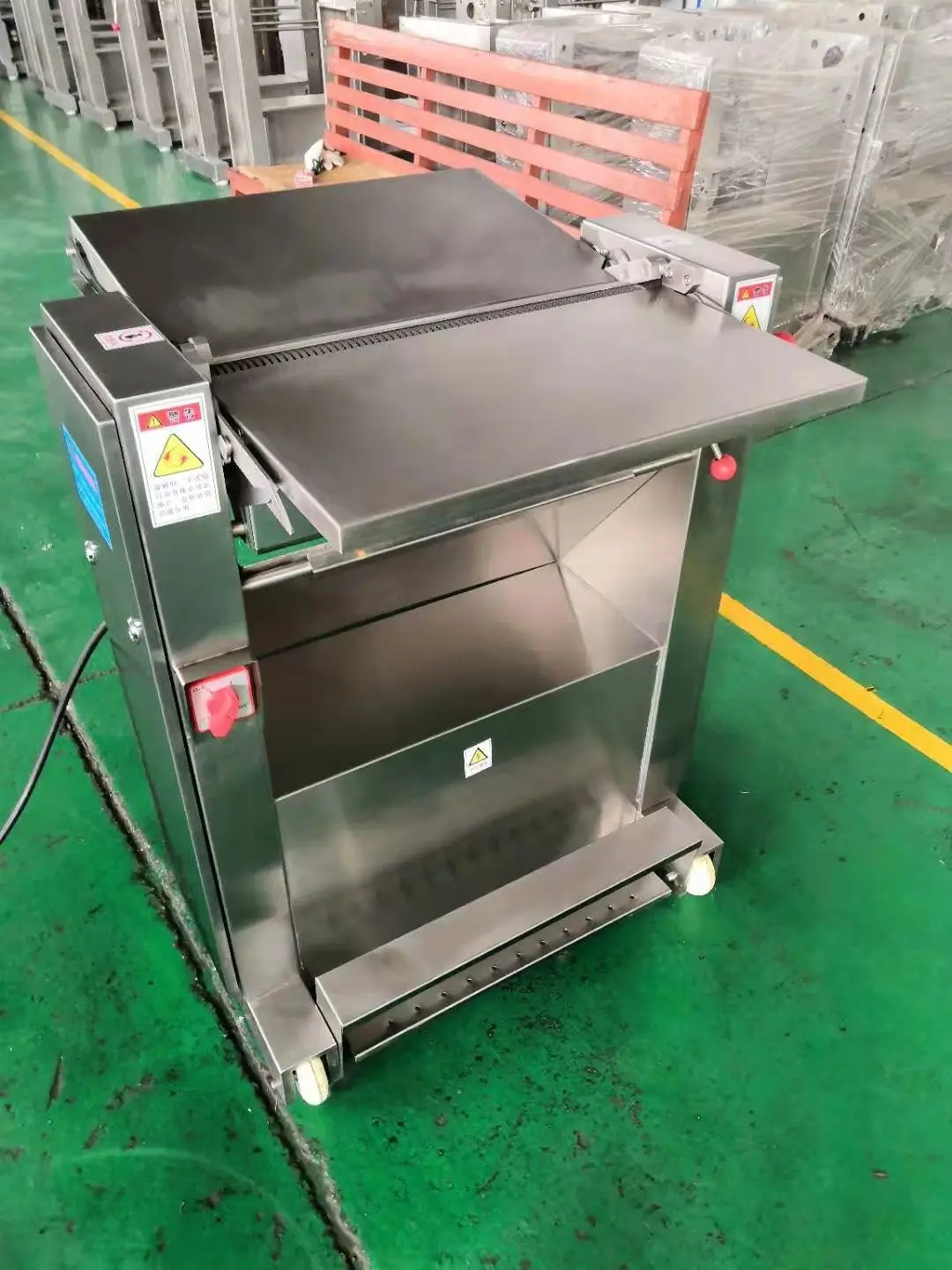 Adjustable Thickness Pork Skinning Machine Skin Cutting Beef Lamb and ...