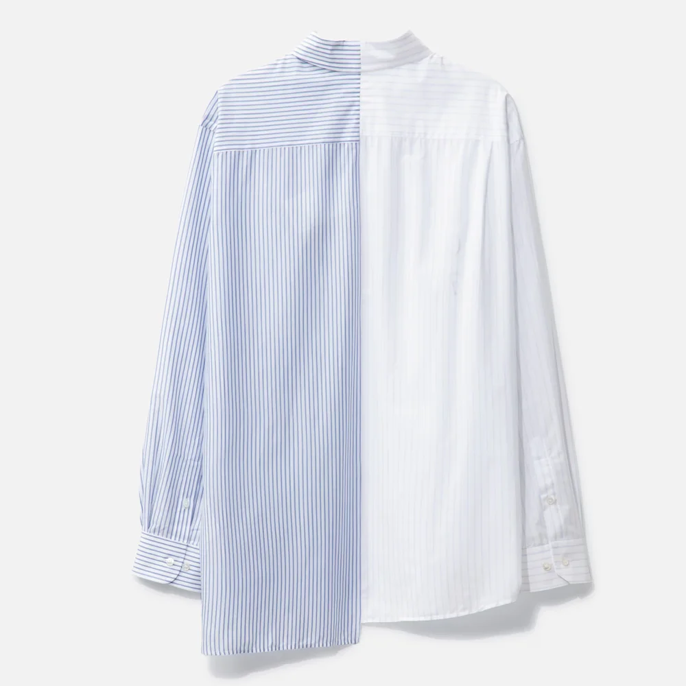 Alibaba.com: Men's 100% Cotton Panelled Casual Shirt with 3D Emboss ...