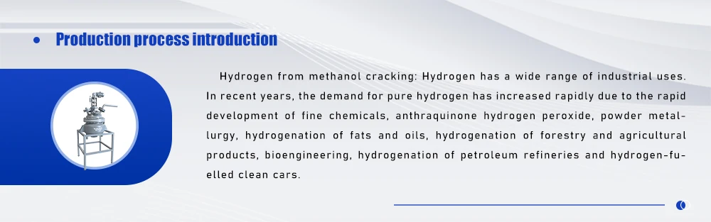 Methanol Cracking to Hydrogen Equipment Production Line| Alibaba.com