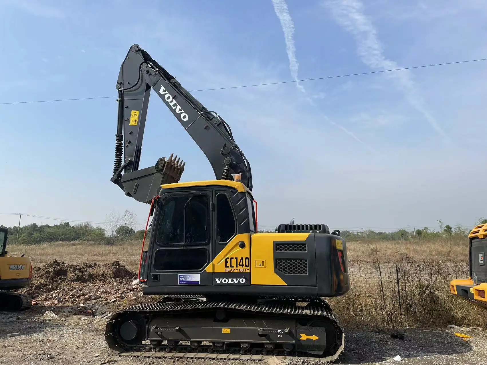 Simple Operation Used Volvo Excavator Ec140 Secondhand Digger Crawlers Volvo Ec140 Excavators ...