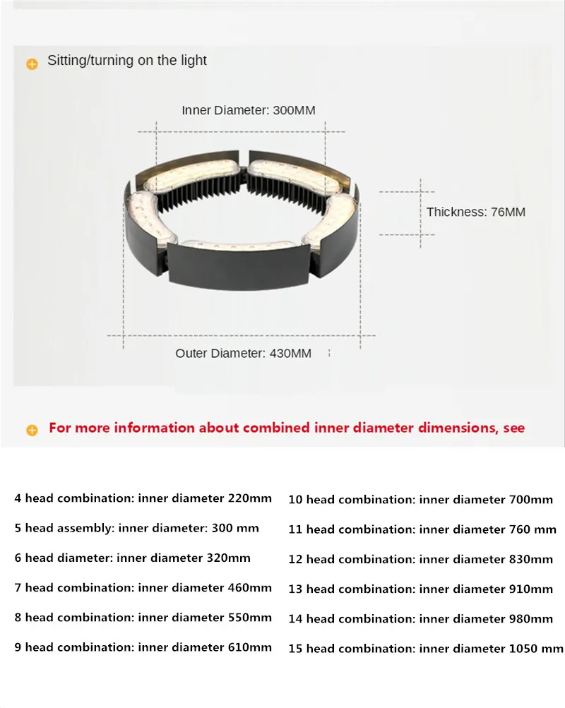 DMX Outdoor RGB Color Palm Tree Ring Light 18W IP65